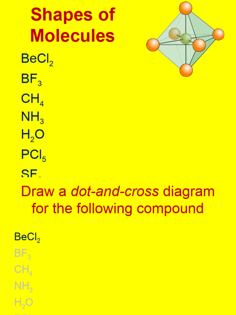Shapes of Molecules 2 | PDF