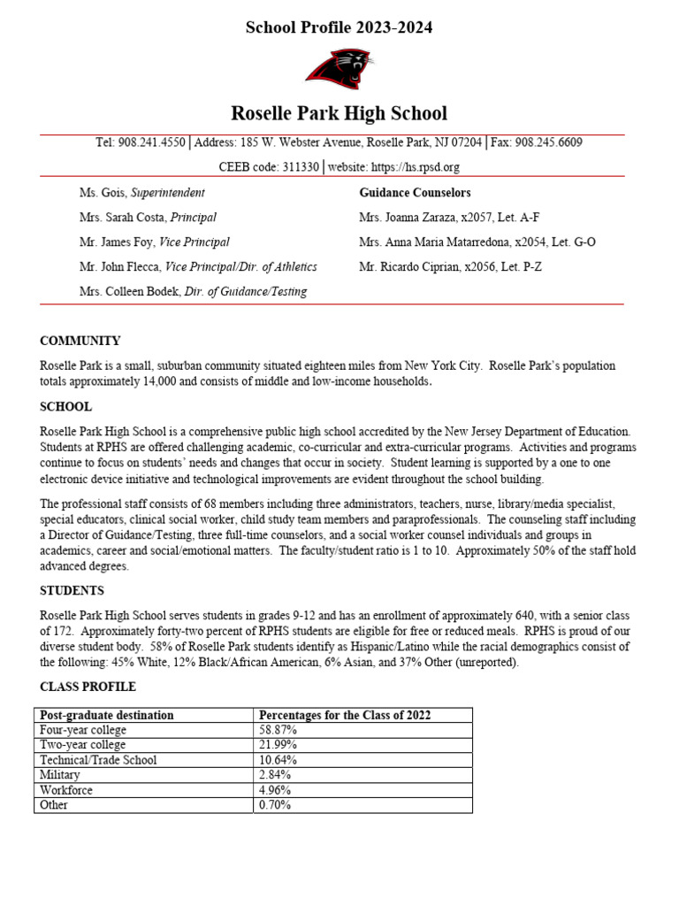 School Profile 2024 | PDF School Profile 2024 | PDF