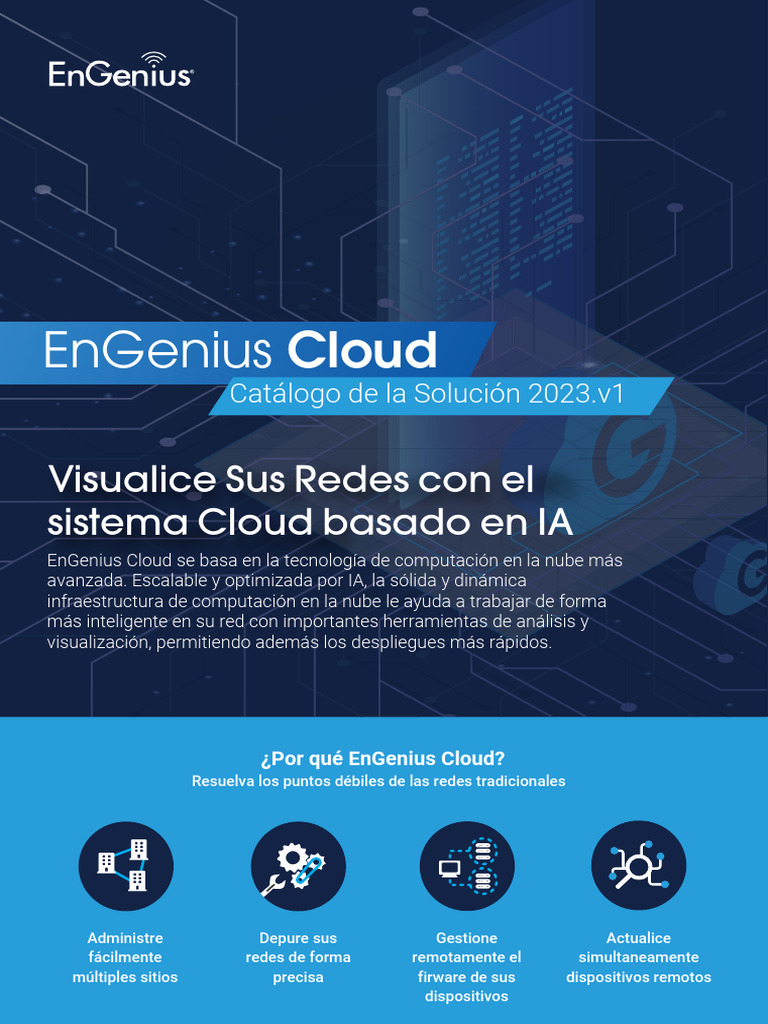 Original - Castellano - ES - Brochure - EnGenius Cloud Solution - 2023 - XXXS | PDF