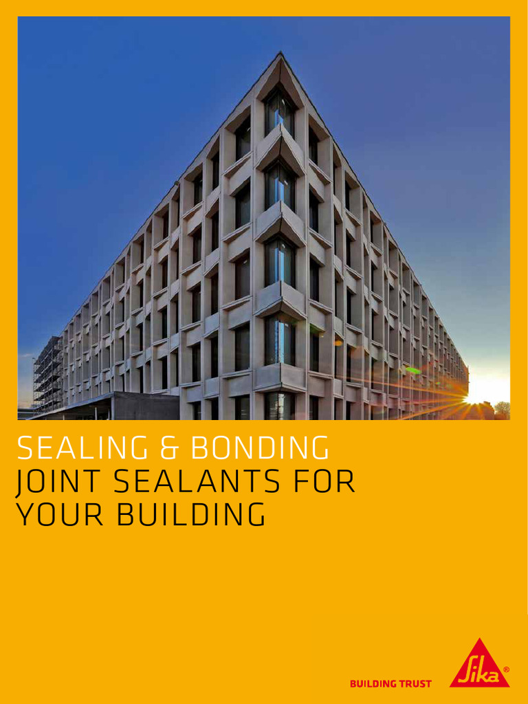 Sika Joint | PDF | Concrete | Silicone