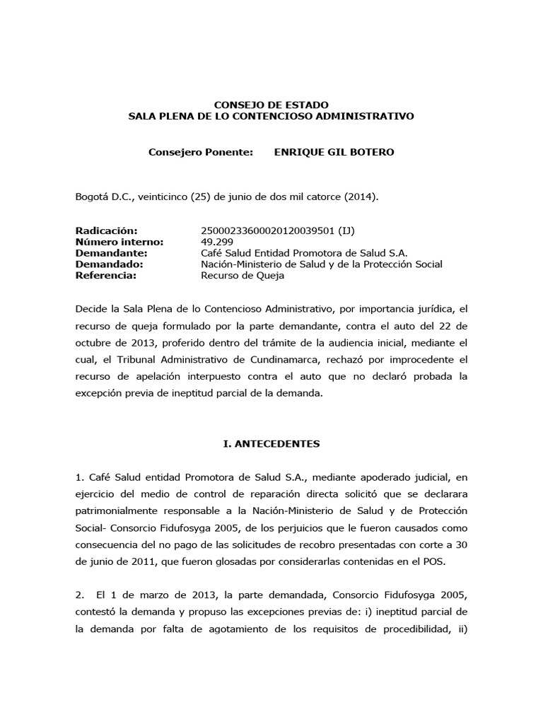 Auto Gil | PDF | Caso de ley | Apelación