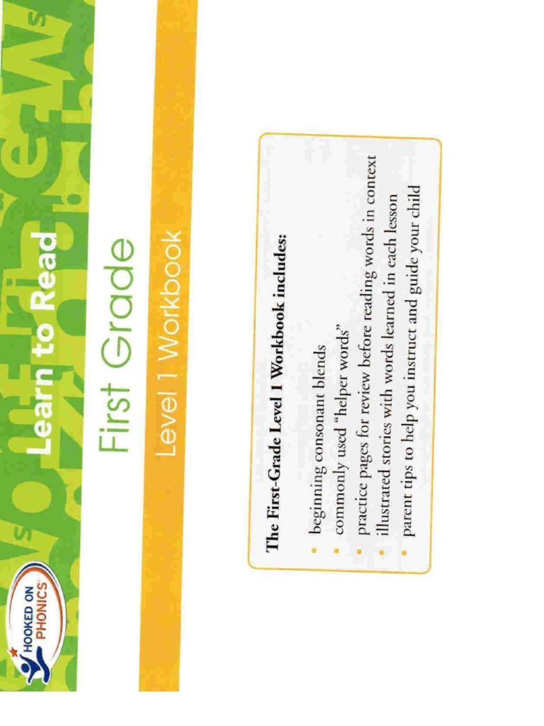 First Grade Level 1 | PDF