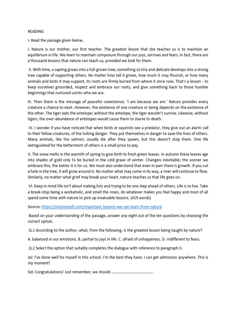 Grammar Worksheet For Class 9 | PDF | Social Science | Language Arts ...