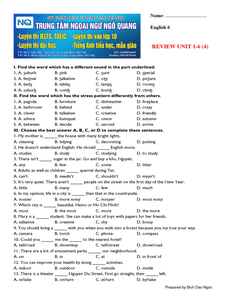 Review Unit 1 6 Pdf