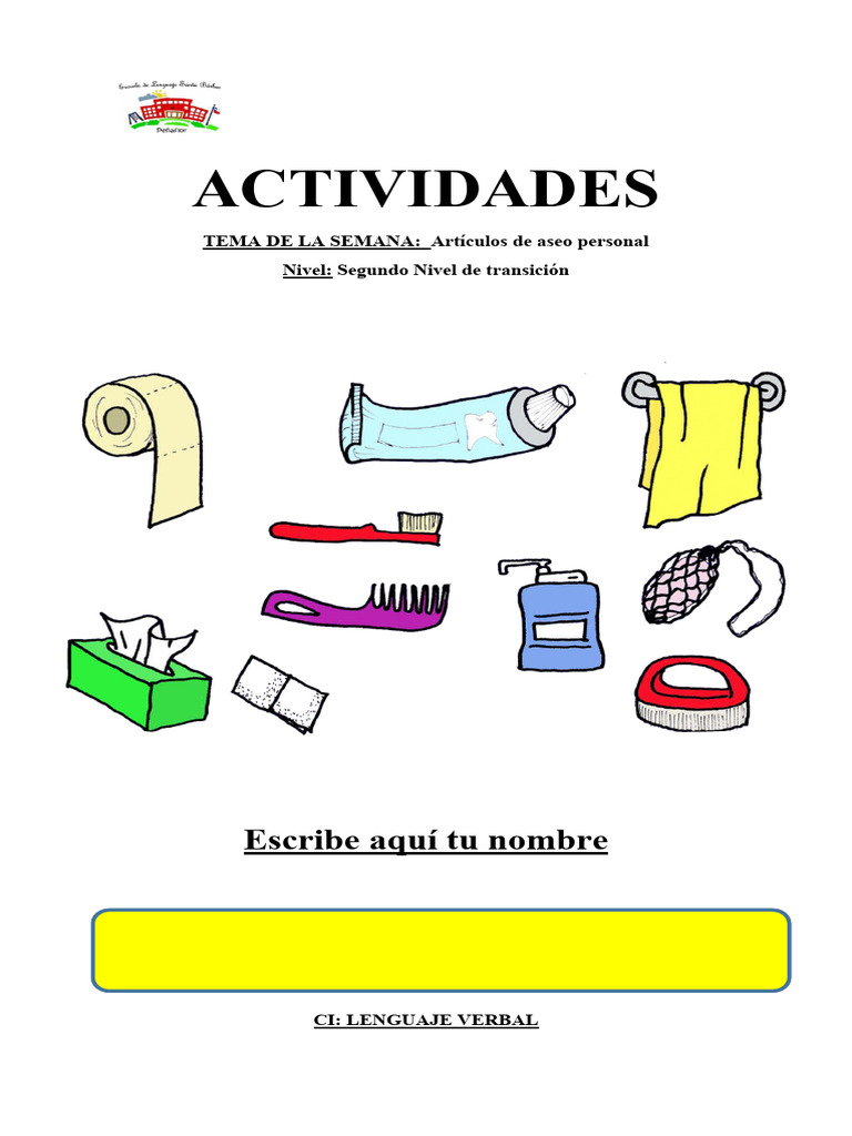 Guia Utiles de Aseo Personal | PDF