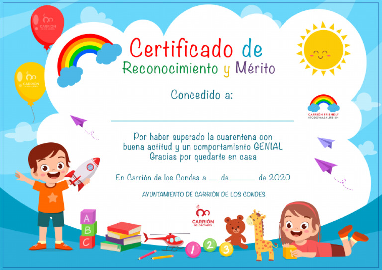 Certificado Infantil | PDF