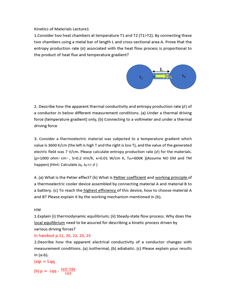 Materials Kinetics for Engineering Students | PDF | Teaching Methods & Materials | Technology ...