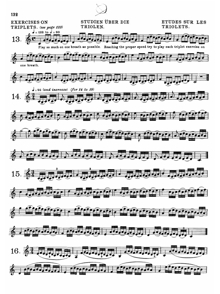 ARBAN - Complete Conservatory Method For Trumpet (1) - 132 | PDF