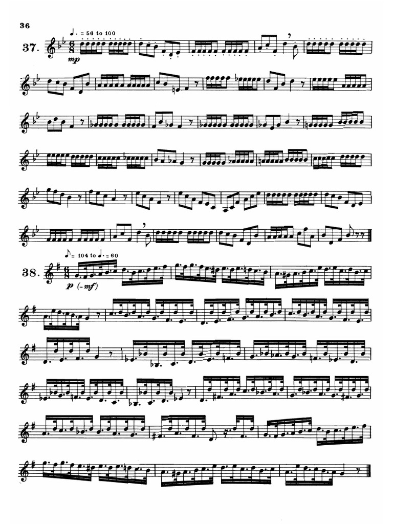 ARBAN - Complete Conservatory Method for Trumpet (1)-036 | PDF