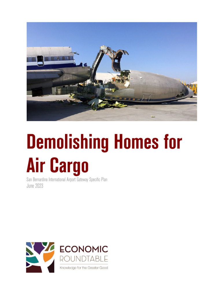 Demolishing Homes For Air Cargo | PDF | Greenhouse Gas | Supplemental Nutrition Assistance Program