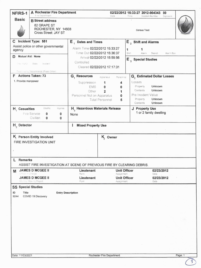 2 - RFD Incident Report Top Page (127531) | PDF
