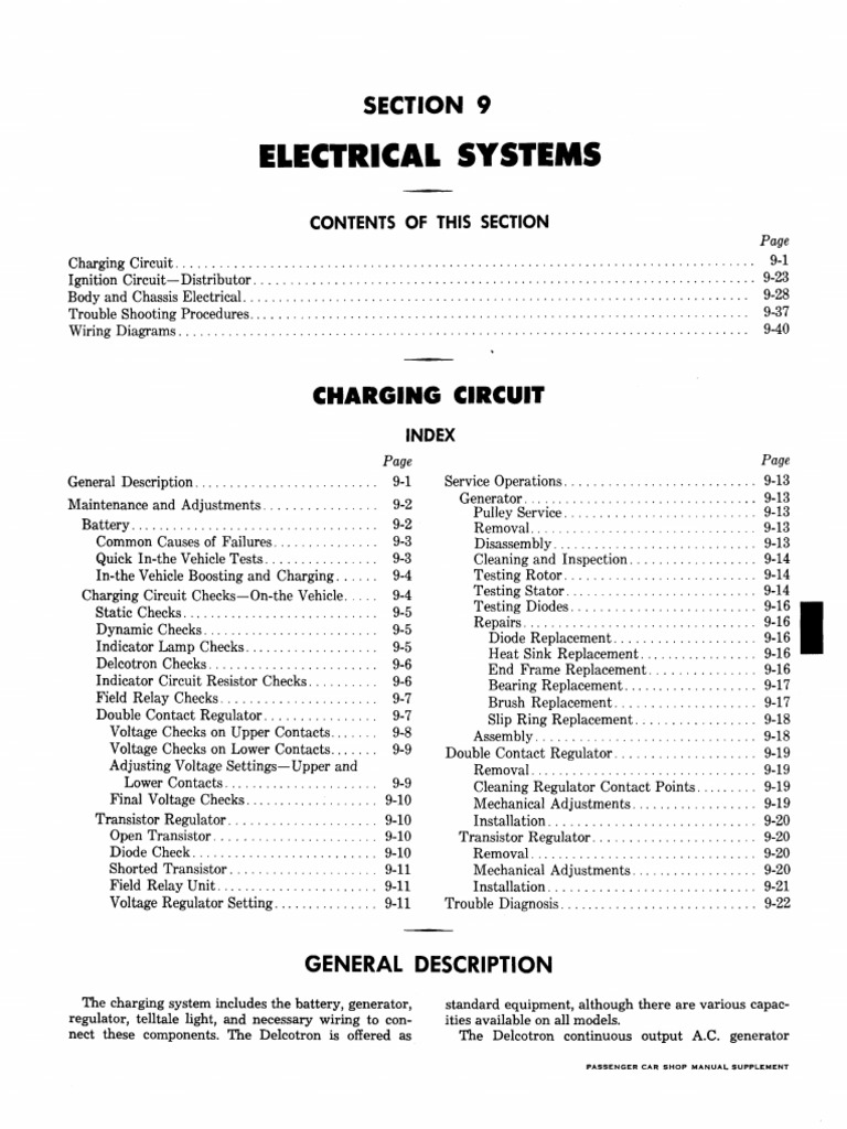 09 1963 CH-Electrical Systems | PDF
