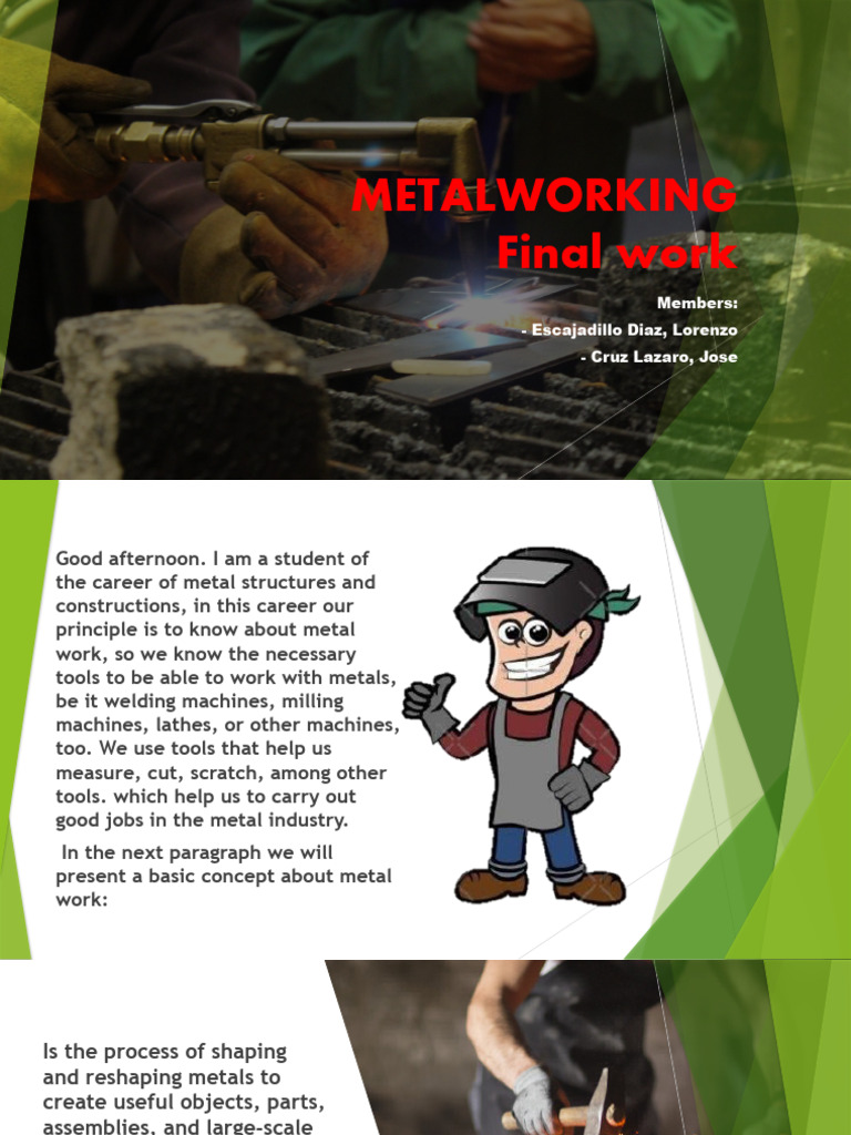 Metalworking Ppt Video | PDF | Metalworking | Personal Protective Equipment