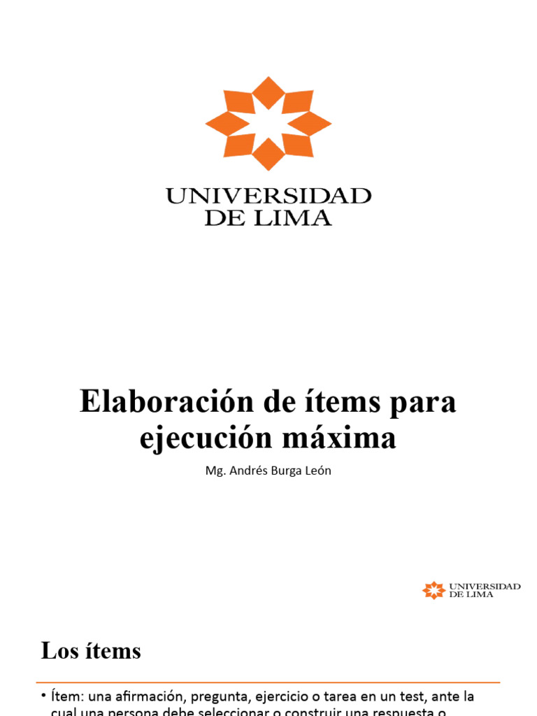 06 Elaboración de Ítems para Ejecución Máxima | PDF | Crecimiento ...