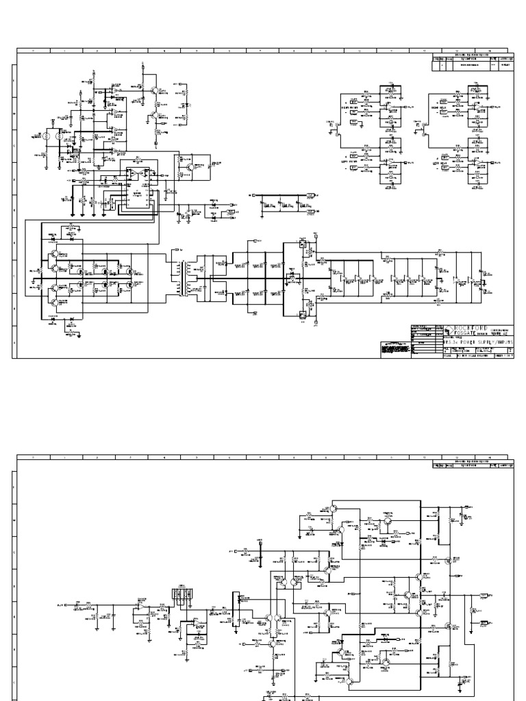 97 Amps RF Rfg-4453 Schematic | PDF