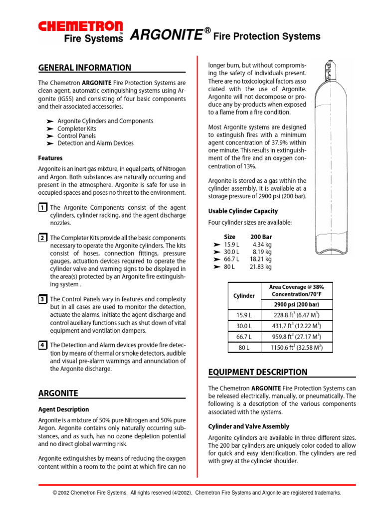 ARGONITE Datasheet | PDF | Valve | Pipe (Fluid Conveyance)