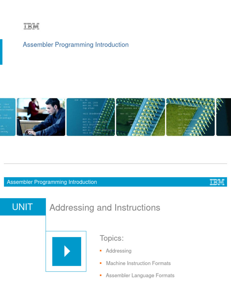 Assembler Unit3 | PDF