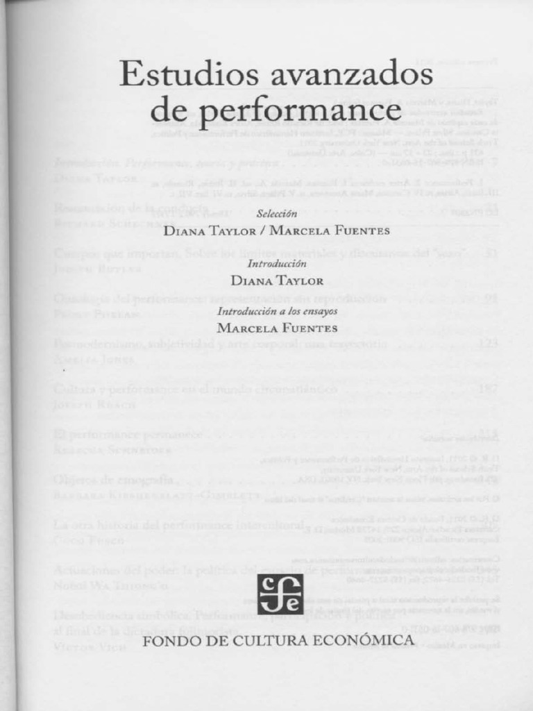Coco Fusco La Otra Historia Del Performance Intercultural | PDF
