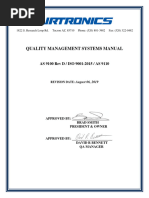 As9100 QMS Standard | PDF | Audit | Quality Management System