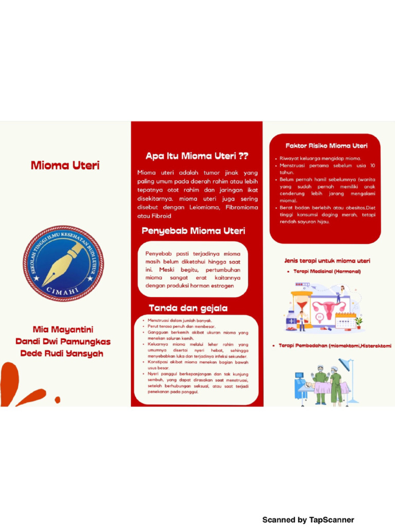 Mioma Uteri Leflet | PDF