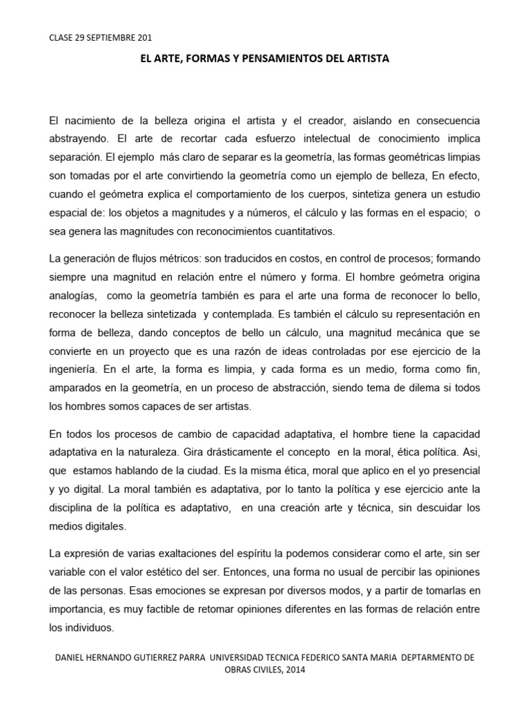 Formas del Arte y Geometría | PDF | Arte