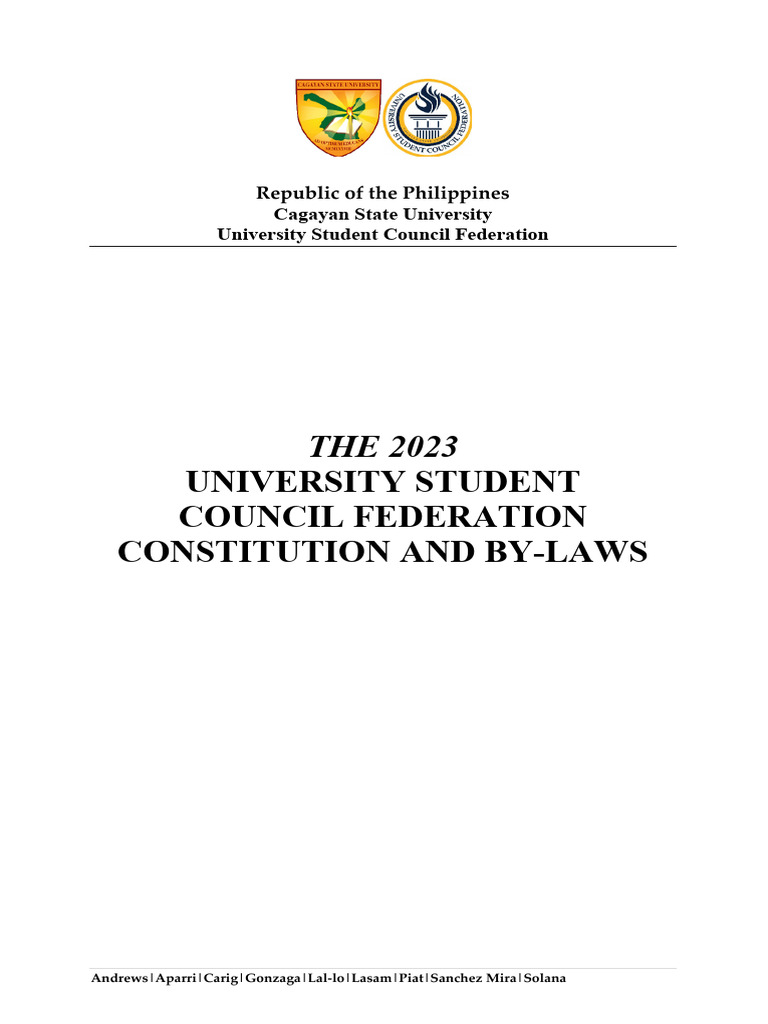 Constitution and by Laws | PDF