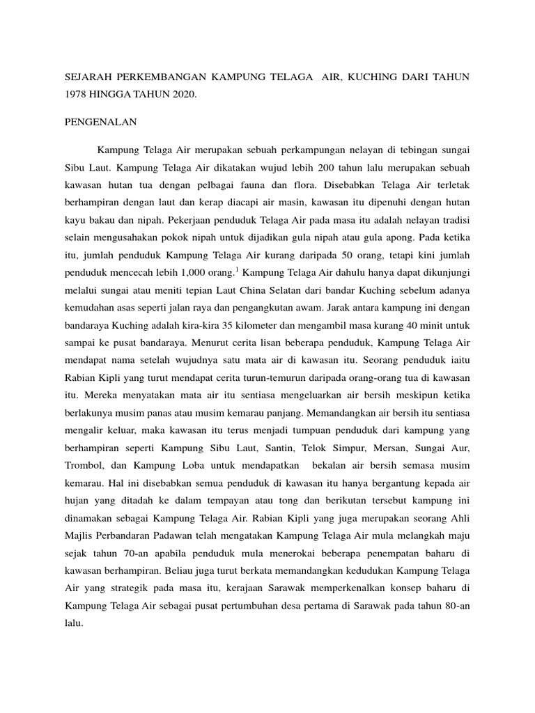 Esei Sejarah KK STPM | PDF