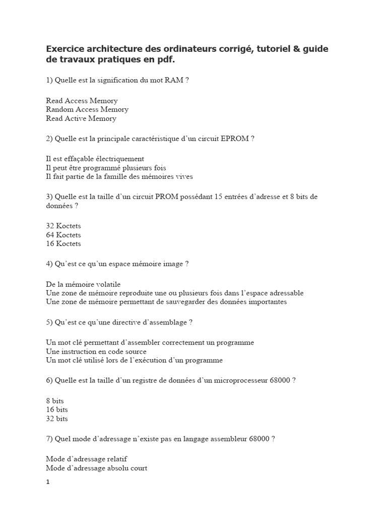 QCM Maintenance 2 | PDF