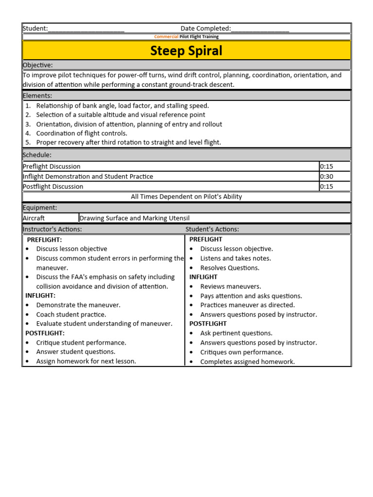 23 Steep Spiral | PDF