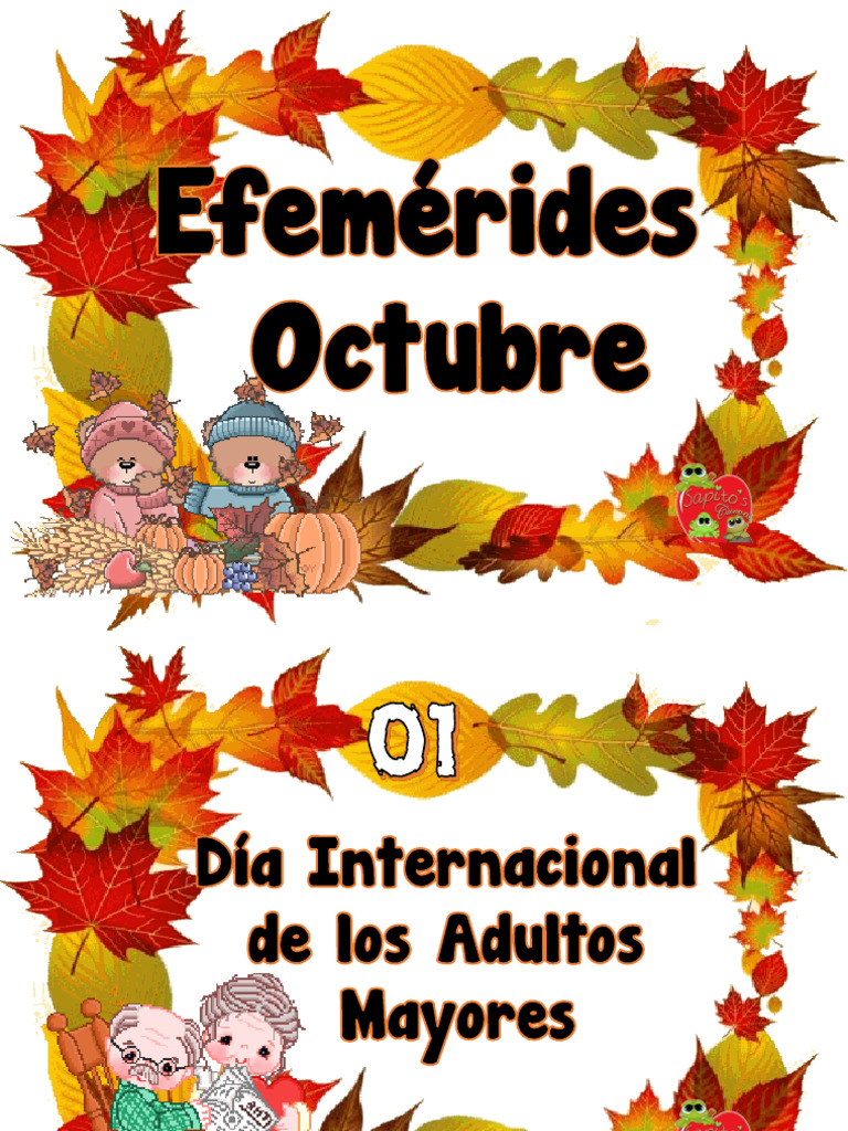 Efemerides Octubre | PDF