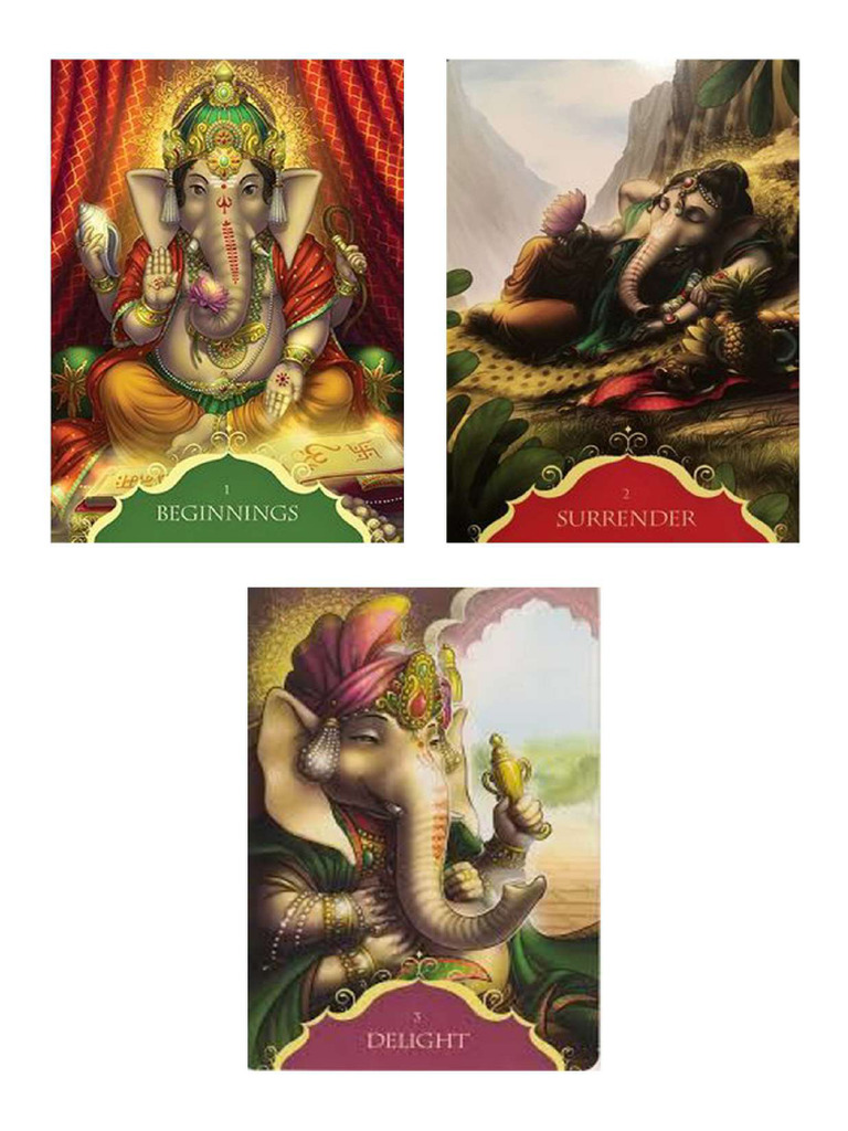 Cartas Oraculo Ganesha | PDF