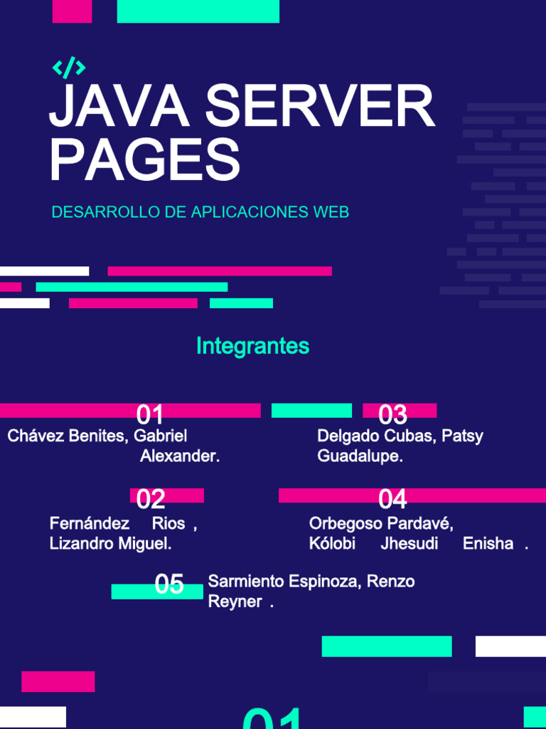 Java Server Pages: Desarrollo de Aplicaciones Web | PDF | Red mundial | Internet y web