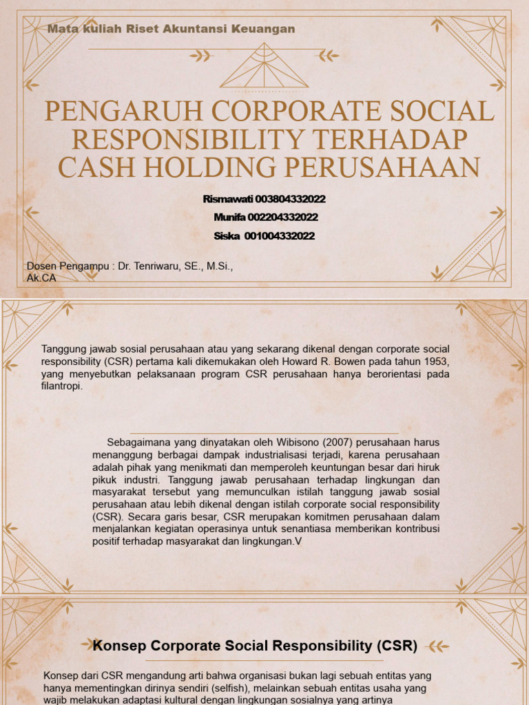 Tugas CSR | PDF