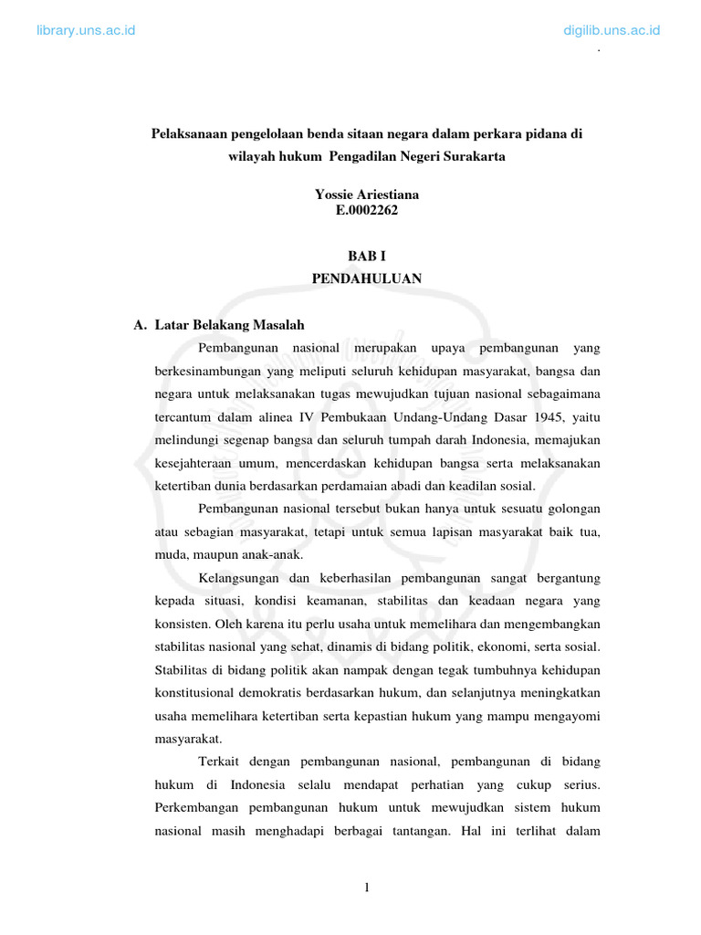 Yossie Ariestiana | PDF