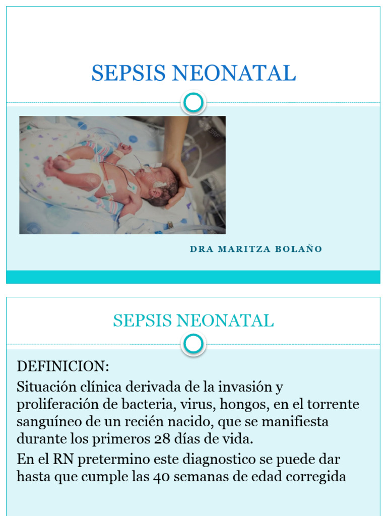 Sepsis Neonatal | PDF | Septicemia | Leucocito