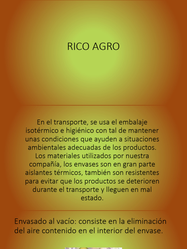 RICO AGRO | PDF