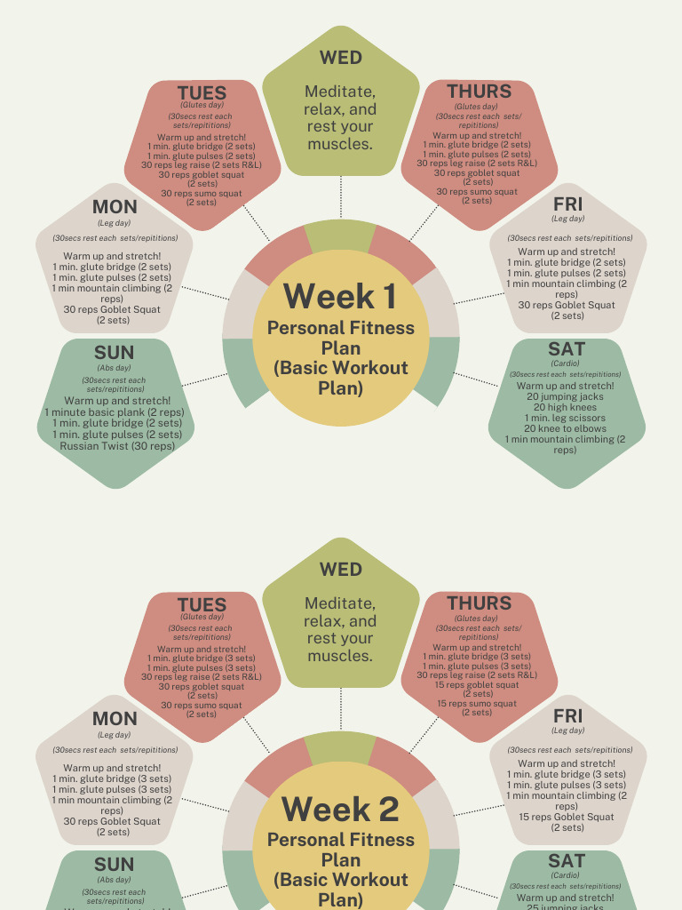 Physical fitness plan | PDF