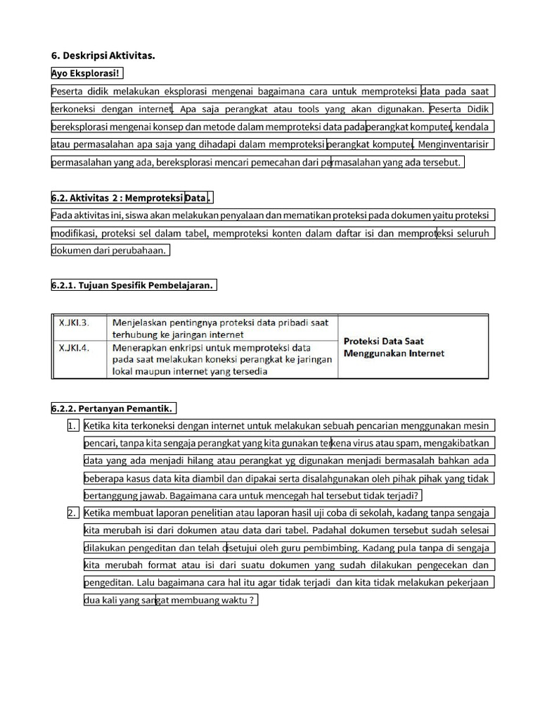 Proteksi Data Saat Menggunakan Internet | PDF