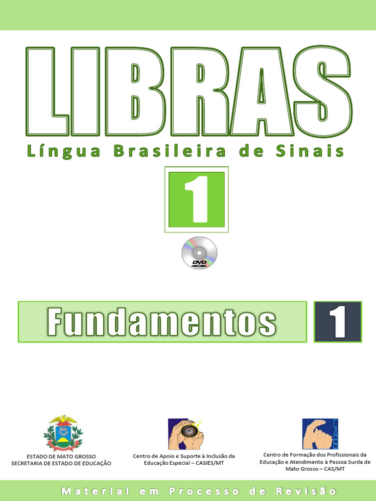 APOSTILA - Curso de Libras I - Fundamentos I - Vertical | Download grátis PDF | Linguagem de ...