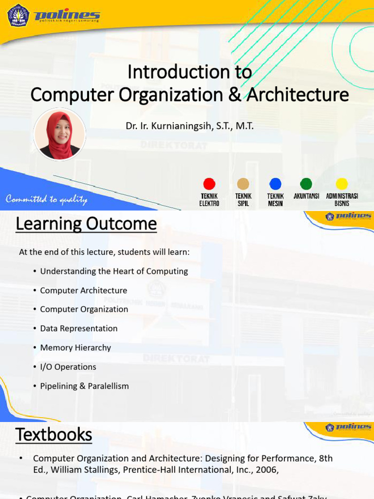 2023 Week 2 - Computer Org & Arch (Dr. Kurnianingsih) | PDF | Computers