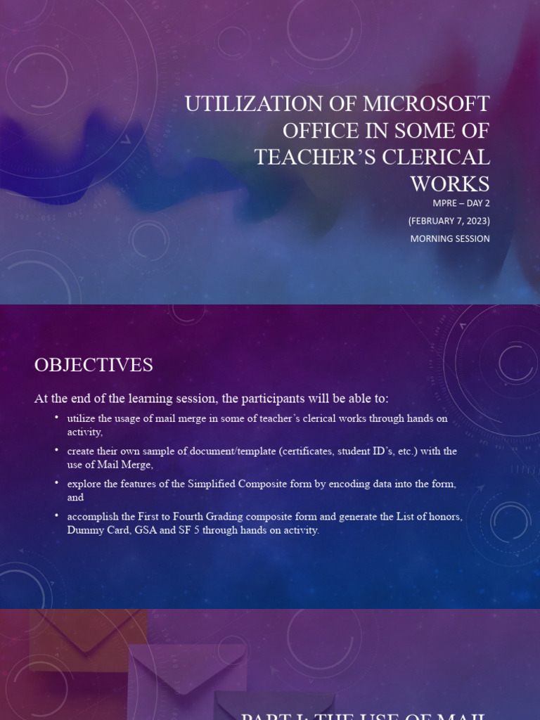 Utilization of Microsoft Office in Some of Teachers | PDF | Microsoft ...