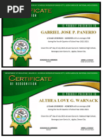 SF2 Template For Sy 2024 2025 | PDF | Human Development | Kinship And ...