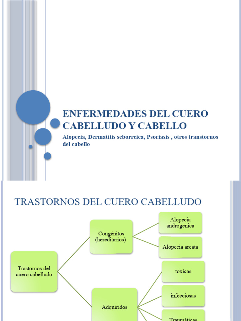 Enfermedades Del Cuero Cabelludo y Cabello | PDF