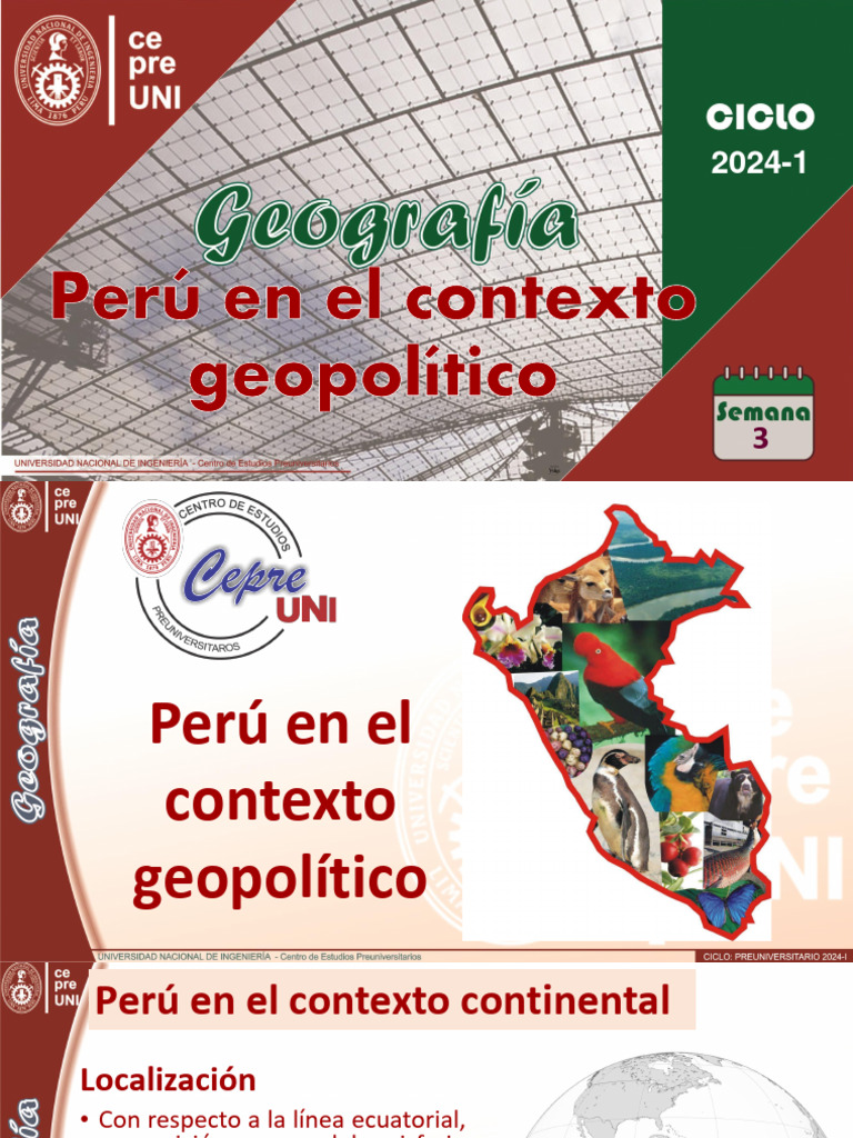 Ppt-Geo Sem 3 - 2024-I | PDF