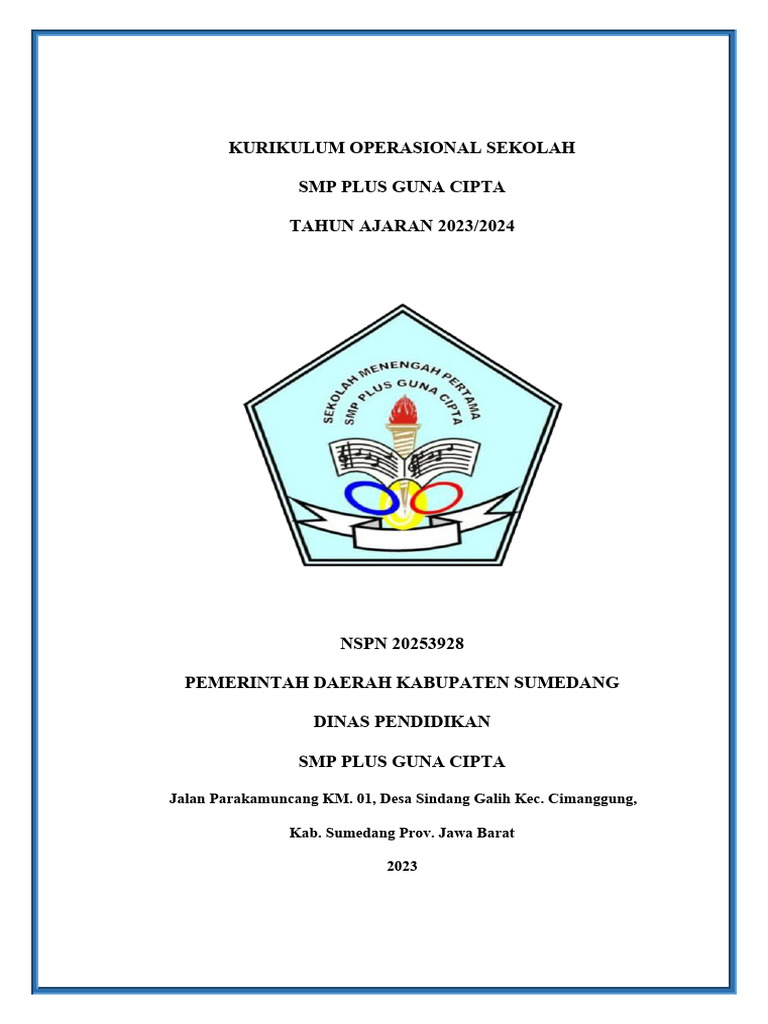 Kosp SMP Plus Guna Cipta | PDF