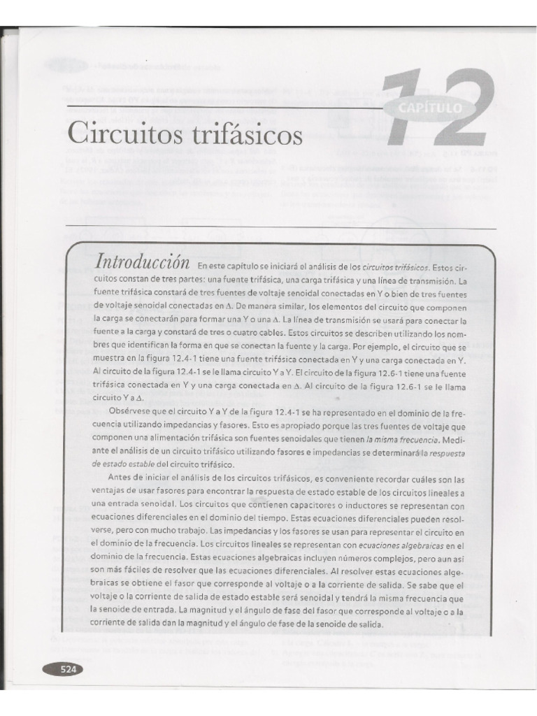 12 Circuitos Trifasicos | PDF