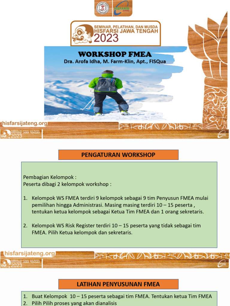 Pelatihan 1 FMEA | PDF