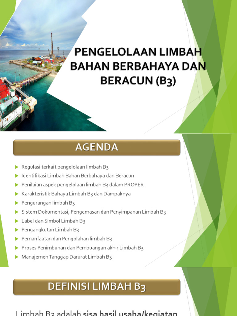 Pengelolaan Limbah B3 | PDF