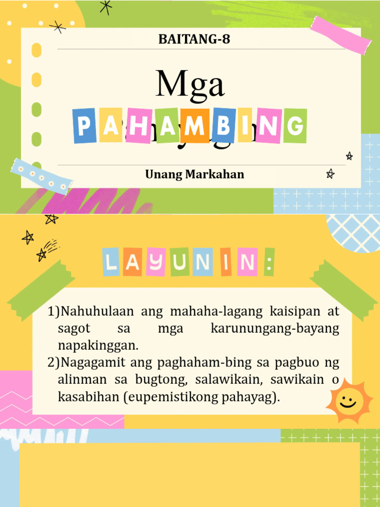 2) Pahambing | PDF