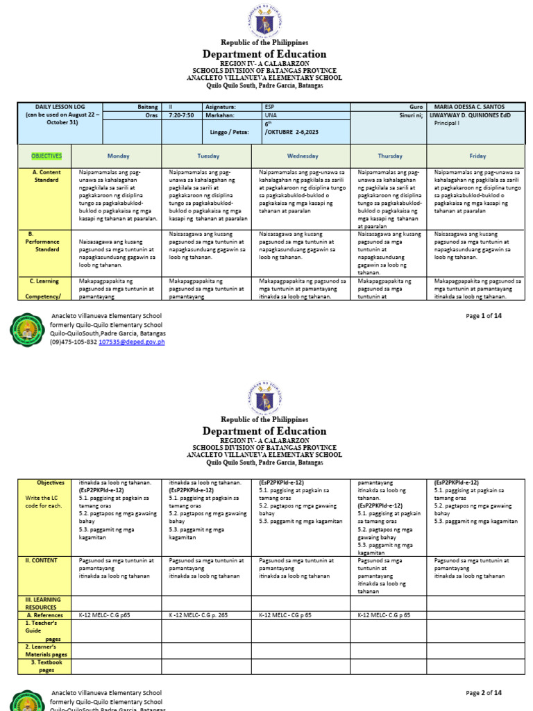 MOCS-WEEK-6-dll-ESP2 | PDF